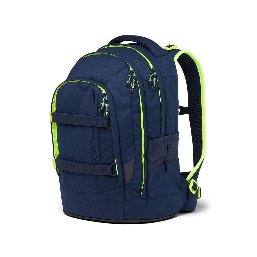 Satch Pack Schulrucksack Toxic Yellow 30l Rucksack blau gelb Swaps