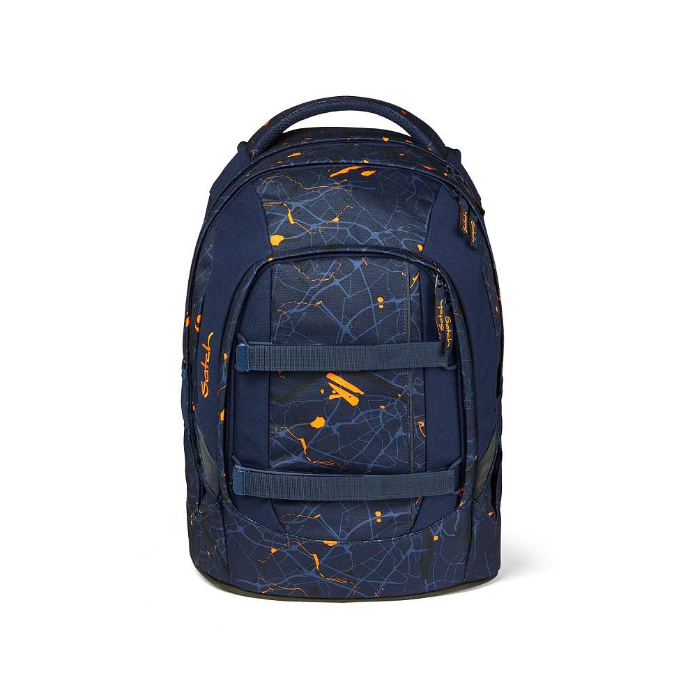 Satch Pack Schulrucksack Urban Journey 30l Rucksack blau Orange Swaps