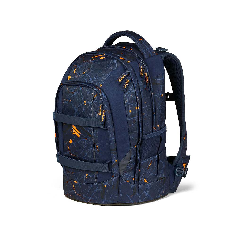 Satch Pack Schulrucksack Urban Journey 30l Rucksack blau Orange Swaps