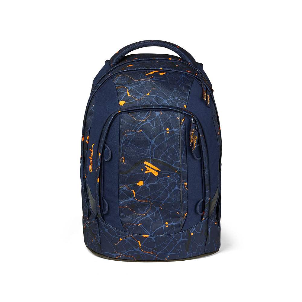 Satch Pack Schulrucksack Urban Journey 30l Rucksack blau Orange Swaps