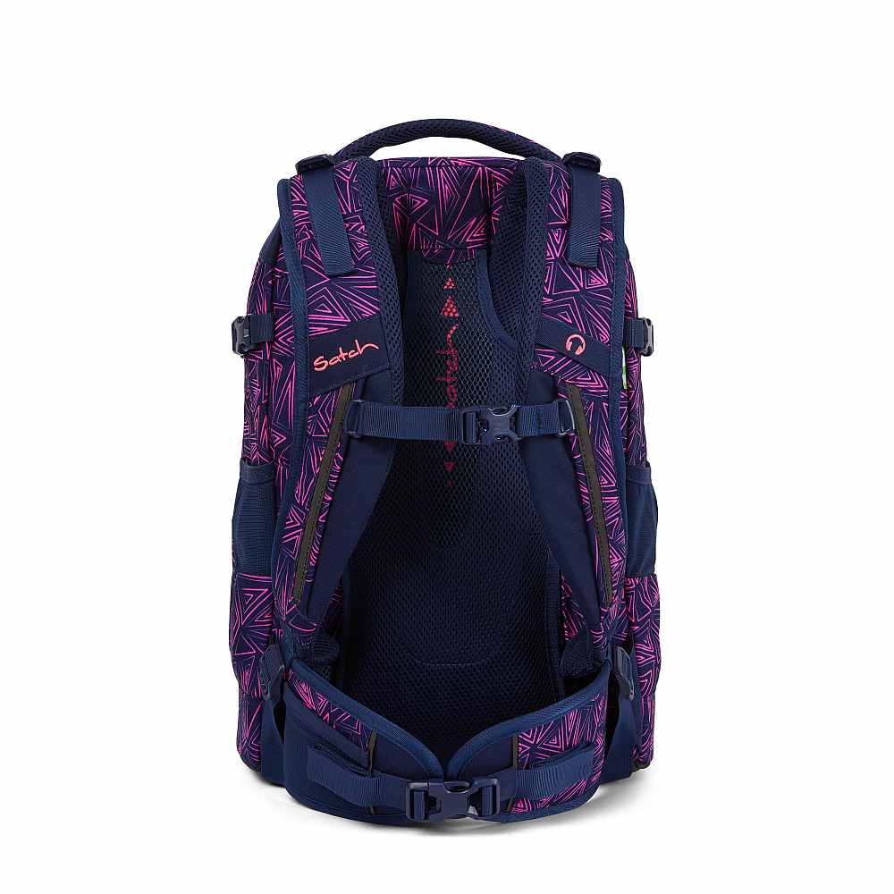 Satch Pack Schulrucksack Pink Bermuda 30l Rucksack schwarz rosa